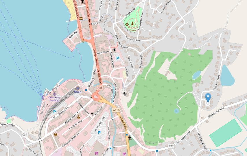 oban-map | Historic Hospitals