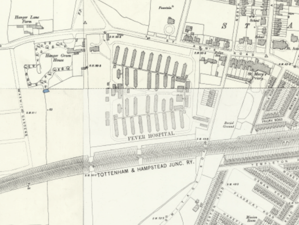OS map 1893 to 1894 | Historic Hospitals